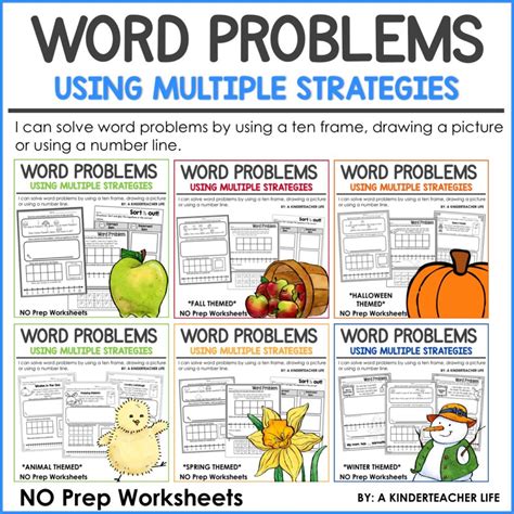 Listing Strategies Problem Solving Teacher Made Worksheets Library