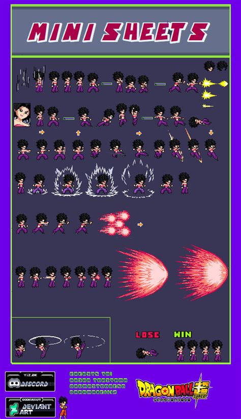 Caulifla Base Sheet Swl By Godkuuxfy 2 0 By Godkuuxfy On Deviantart