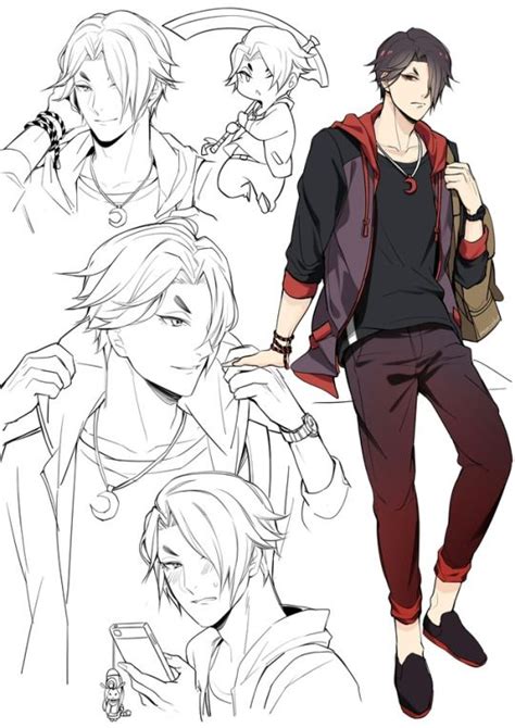 Monsohot Anime Poses Reference Anime Character Design Character Art