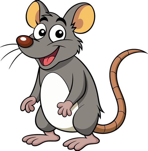 Best Cute Rat Illustration 54109014 Vector Art At Vecteezy