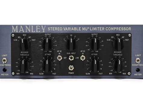 Manley Stereo Variable Mu Mastering Version Used Baku Pro Audio