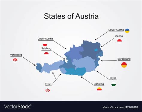 Austria States Map