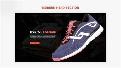 Modern Hero Section Style 08 Kitswind