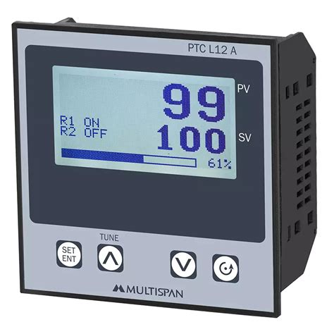Buy Multispan Ptc L12a Universal Input Pid Controller With Analog Output 96 X 96 X 50 Mm Online