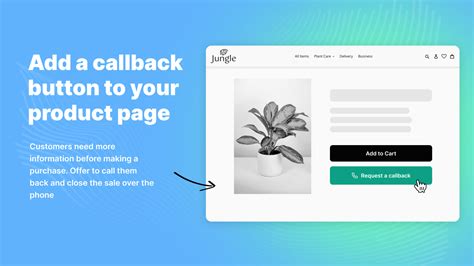 Request Callback ‑ By Carton Add A Callback Request Button On Your