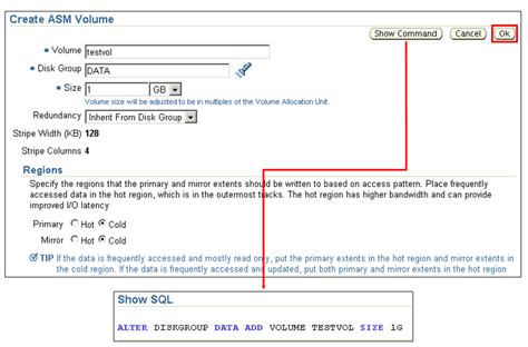Oracle Rac Creating An Acfs Volume