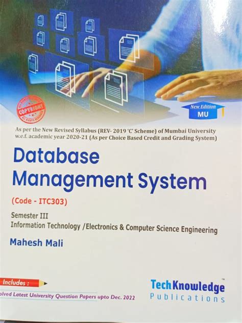 Techknowledge Database Management System Mu Bookwalas