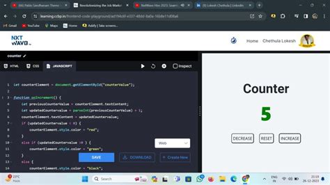 Lokesh Chethula On Linkedin Day164 365daychallenge Nxtwave