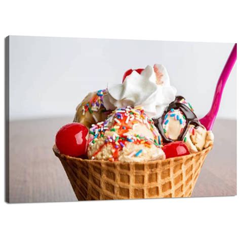 Fancy Ice Cream Sundae