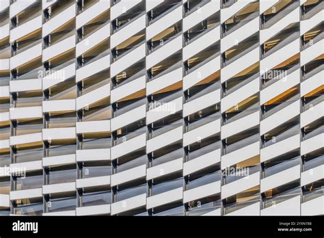 A Parametric Building Facade With A Continuous Interplay Of Voids And