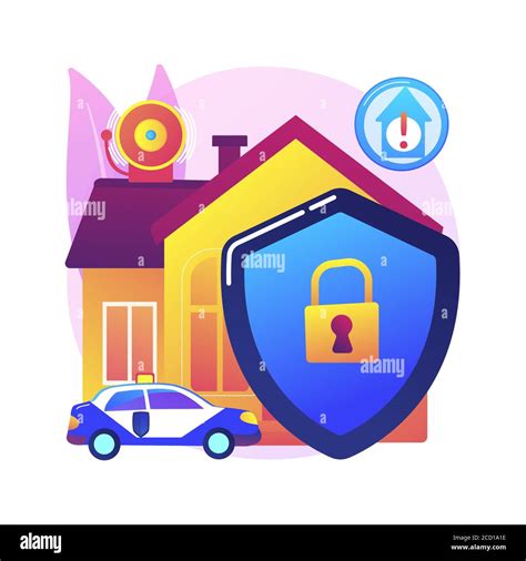 Security Systems Design Abstract Concept Vector Illustration Stock Vector Image And Art Alamy