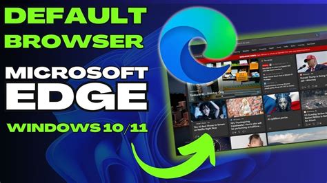 How To Make Microsoft Edge Default Browser In Windows 11 10 YouTube