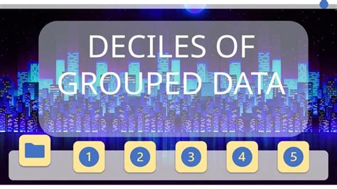 Decile For Ungrouped Data For Grade 10 Pptx