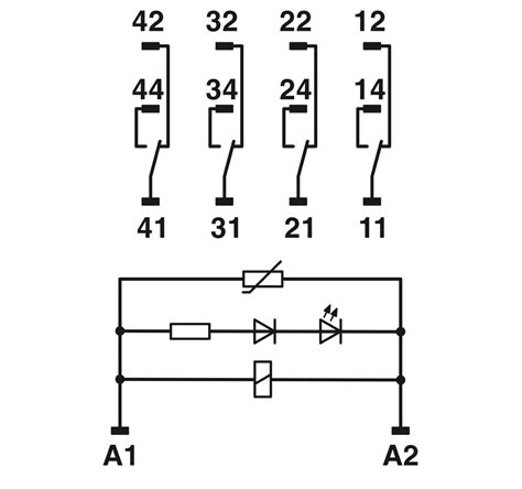 Pr2 Rsc3 Lv 120ac4x21au Relay Module 2834740 Phoenix Contact