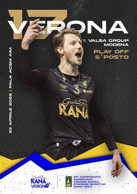 N° 17 Rana Verona Valsa Group Modena Play Off 5° Posto