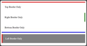 Border In CSS Style Width Color Scientech Easy