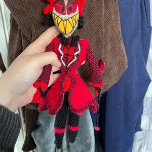Alastor Crochet Patten Digital Pattern Hazbin Hotel Crochet Plush