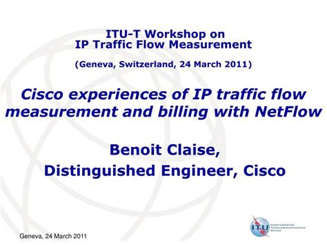 Ppt Cisco Experiences Of Ip Traffic Flow Measurement And Billing With