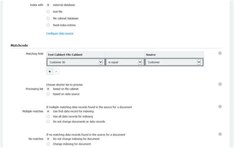 Write No Match Database Entries To External Database · Docuware Support Portal