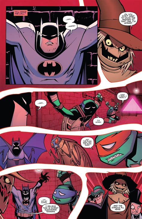 Batmanteenage Mutant Ninja Turtles Adventure 4 Batman Tmnt Comic