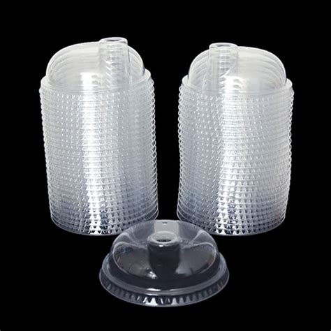 빨대없이 사용하는 테이크아웃컵용 뚜껑 50p 돔형 오너클랜