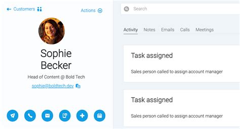 Hubspot Inspired Ui In Retool Crm Template With Template