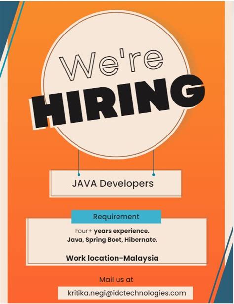 Kritika Negi On Linkedin Javadevelopermy Javajobsmalaysia Javafullstack Javadeveloper