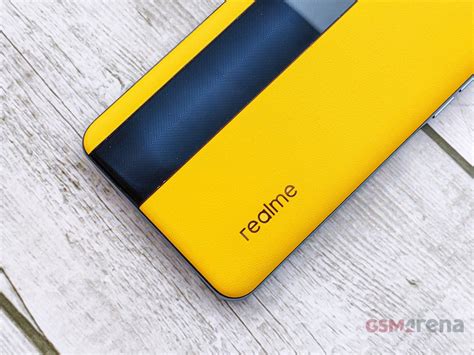 Realme GT 5G Racing Yellow Leather Edition hands-on - GSMArena.com news