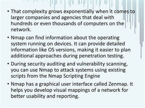 Nmap Project Presentation Unlocking Network Secrets Mastering Port