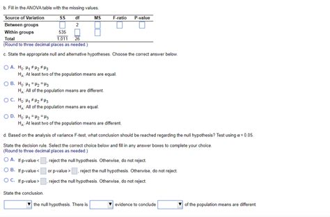 Solved Complete Parts A Through D Below Using The Partially