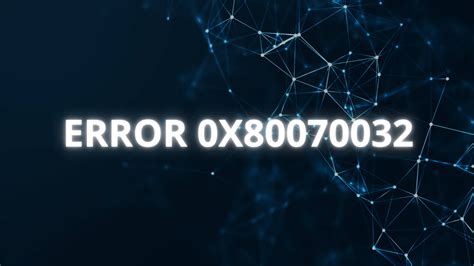 Windows Server 2022 Activation Error 0x80070032