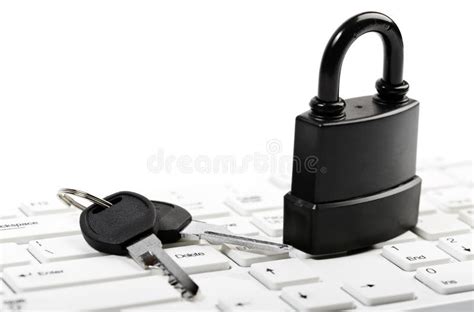 Data Protection Padlock Keyboard Stock Image Image Of Internet Protection 74819275