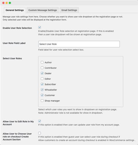 Choose User Role At Registration Wordpress And Woocommerce