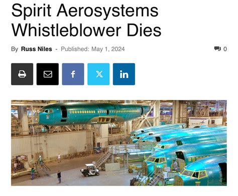 보잉의 두번째 내부 고발자도 사망 ㄷㄷㄷㄷㄷㄷㄷ 포텐 터짐 최신순 에펨코리아