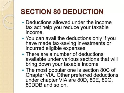 Calculation Of Tds Ppt