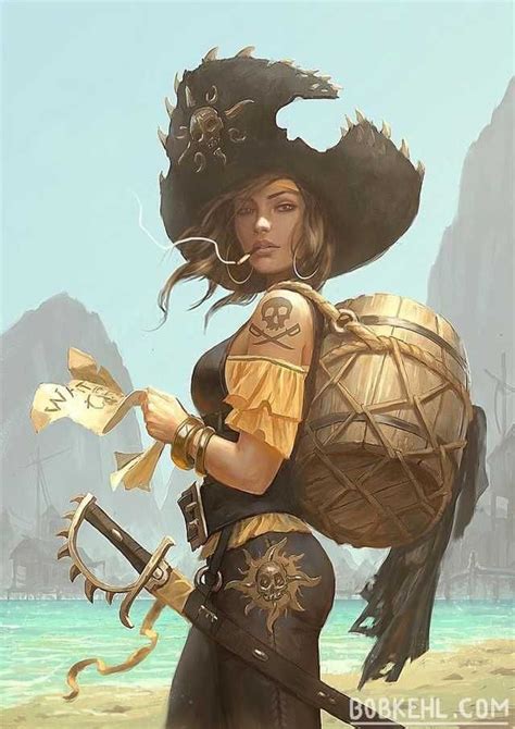 Talk With A Pirate Random Art Pirate Art Fantasy Artwork Concept