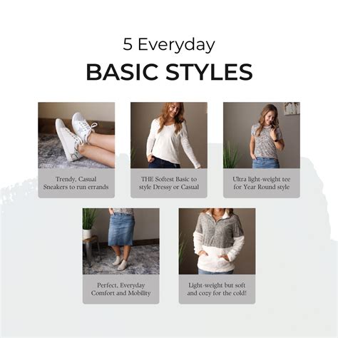 5 Everyday Basic Styles ️💙classy Closet Shop