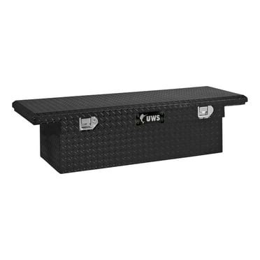Uws Ec10232 60 Inch Gloss Black Heavy Wall Aluminum Truck Tool Box With