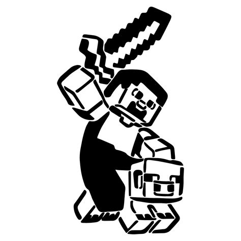 Minecraft Character Svg Minecraft Steve Svg Minecraft Game S Inspire Uplift