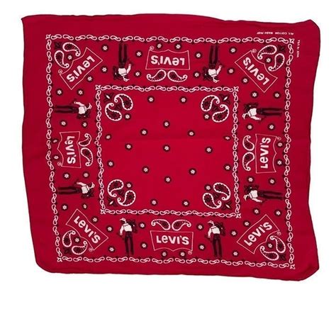 Levis 100 Cotton Bandanas For Men Mercari