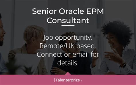 Talenterprize On Linkedin Oracle Oraclejobs Epm Oraclecloud