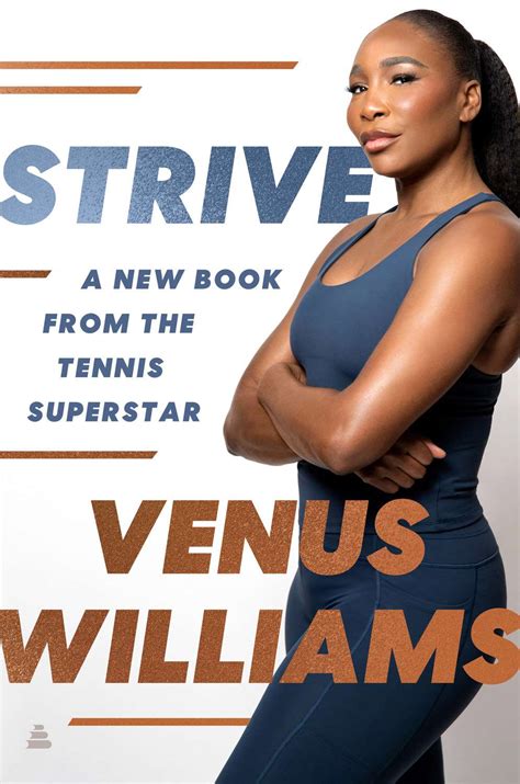 Venus Williams Announces New Health And Wellness Book Called ‘strive