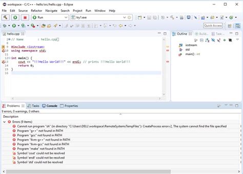 Mingw I Can Not Use Opencv With Eclipse Plugin Cdt On Windows 10