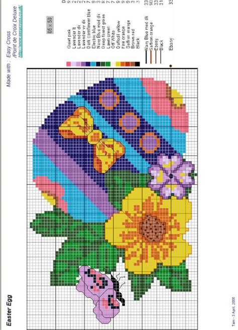 Схемы вышивки на Пасху Вышивание крестиком схемы вышивки для начинающих картинки КлуКлу