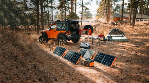 Portable Solar Panels Portable Power Station Battery