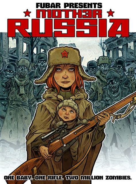 Mother Russia Graphic Novel Fubar Comic Book Cover