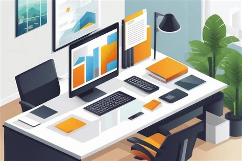 A Collection Of Productivity And Industry In Various Environments Premium Ai Generated Image