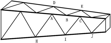 Cross Type Truss Boom With Variable Cross Section Web Member Download Scientific Diagram