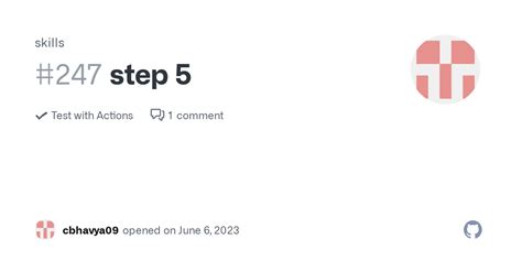 step 5 · skills · discussion 247 · github