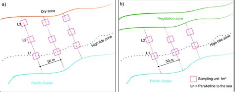 Methodology Used At Each Sampling Station Showing The Quadrant
